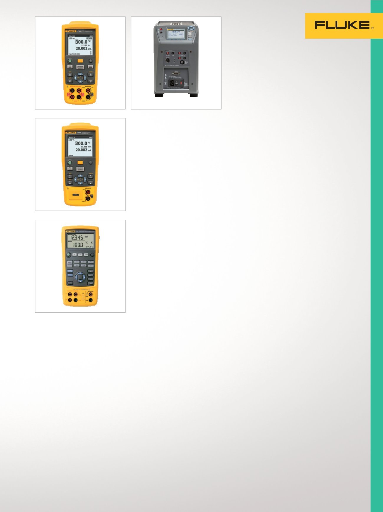 FLUKE Process Calibration Tools Catalog | 2014-2015
